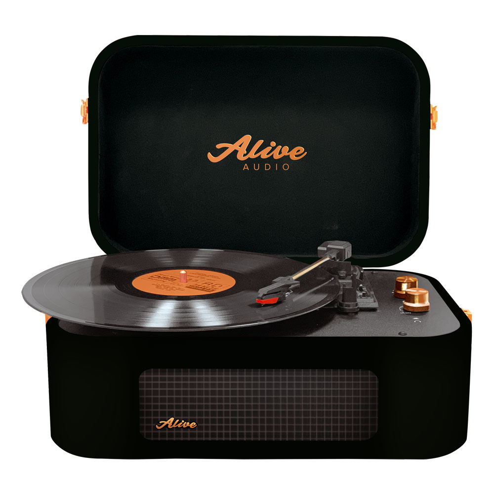 Купить виниловый проигрыватель alive audio stories glam noir c ...